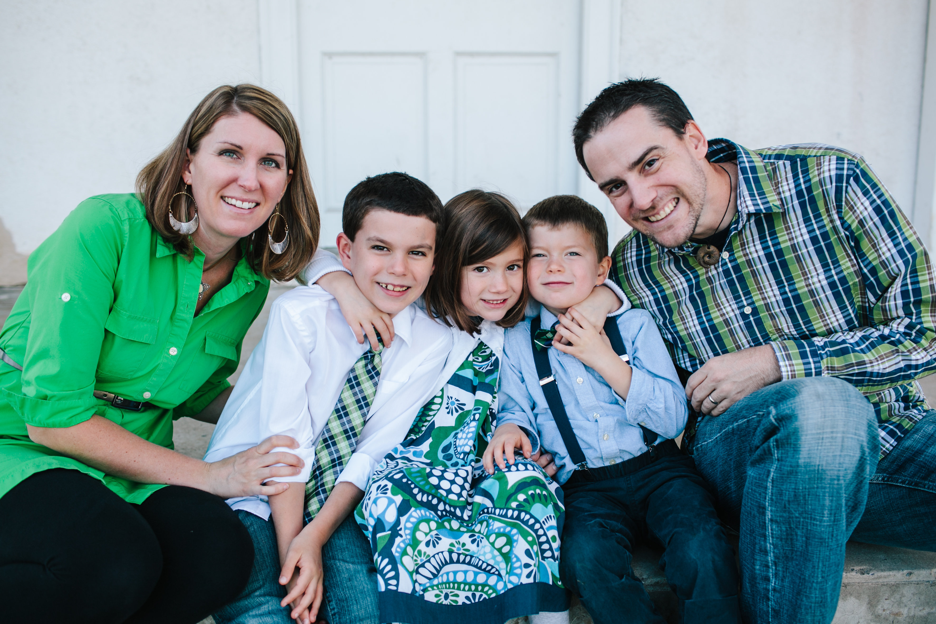 family close up | Renee Huston